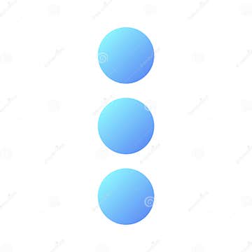 Ellipsis Menu Pixel Perfect Flat Gradient Color Ui Icon Stock Vector - Illustration of command ...