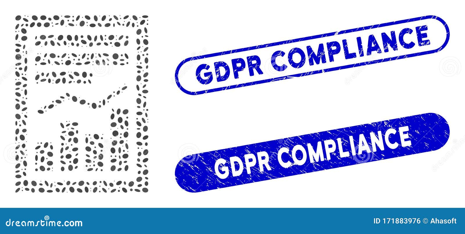 Elliptic Mosaic Chart Report Page with Grunge Gdpr Compliance ... Elliptic Mosaic Chart Report Page with Grunge Gdpr Compliance ...