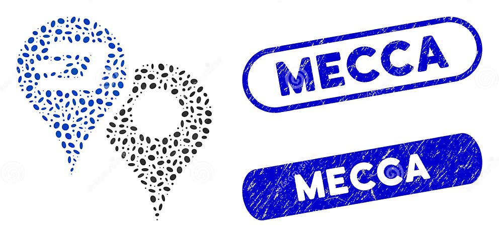 Elliptic Mosaic Dashcoin Map Pointers with Distress Mecca Seals Stock ... Elliptic Mosaic Dashcoin Map Pointers with Distress Mecca Seals Stock ...