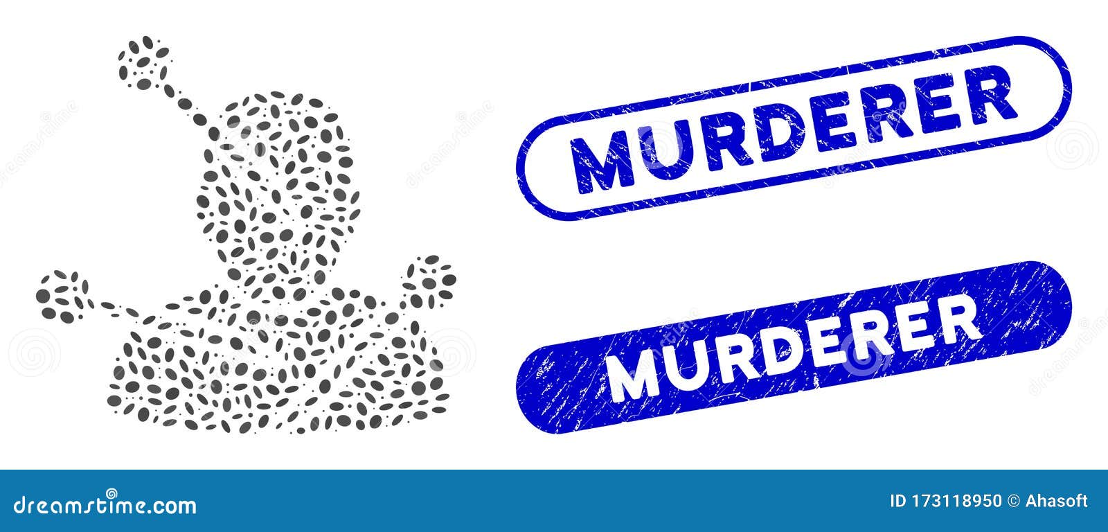 Elliptic Mosaic Voodoo Needles with Scratched Murderer Watermarks Stock ... Elliptic Mosaic Voodoo Needles with Scratched Murderer Watermarks Stock ...