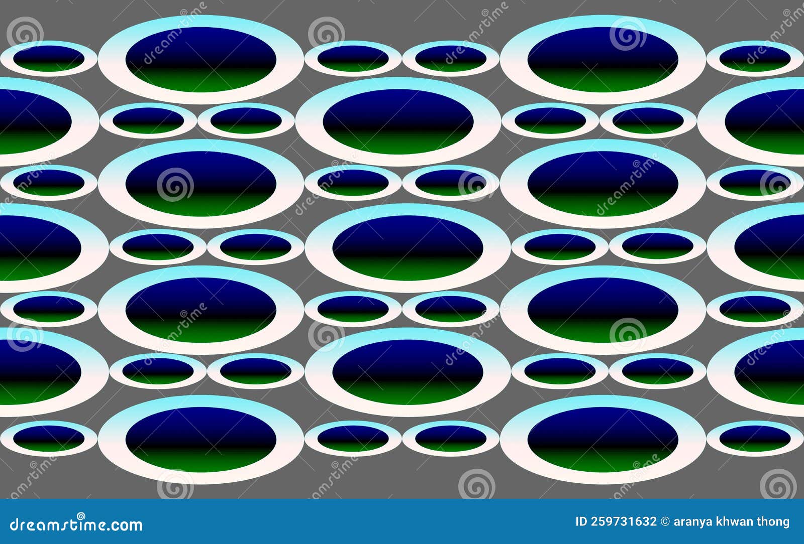 Elliptical Abstract Wallpaper, Multiple Circles Stacked Together, Full ...