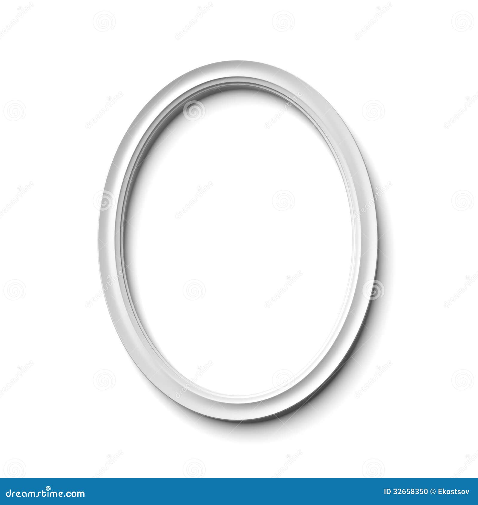 Elliptical frame stock illustration. Illustration of ellipse - 32658350