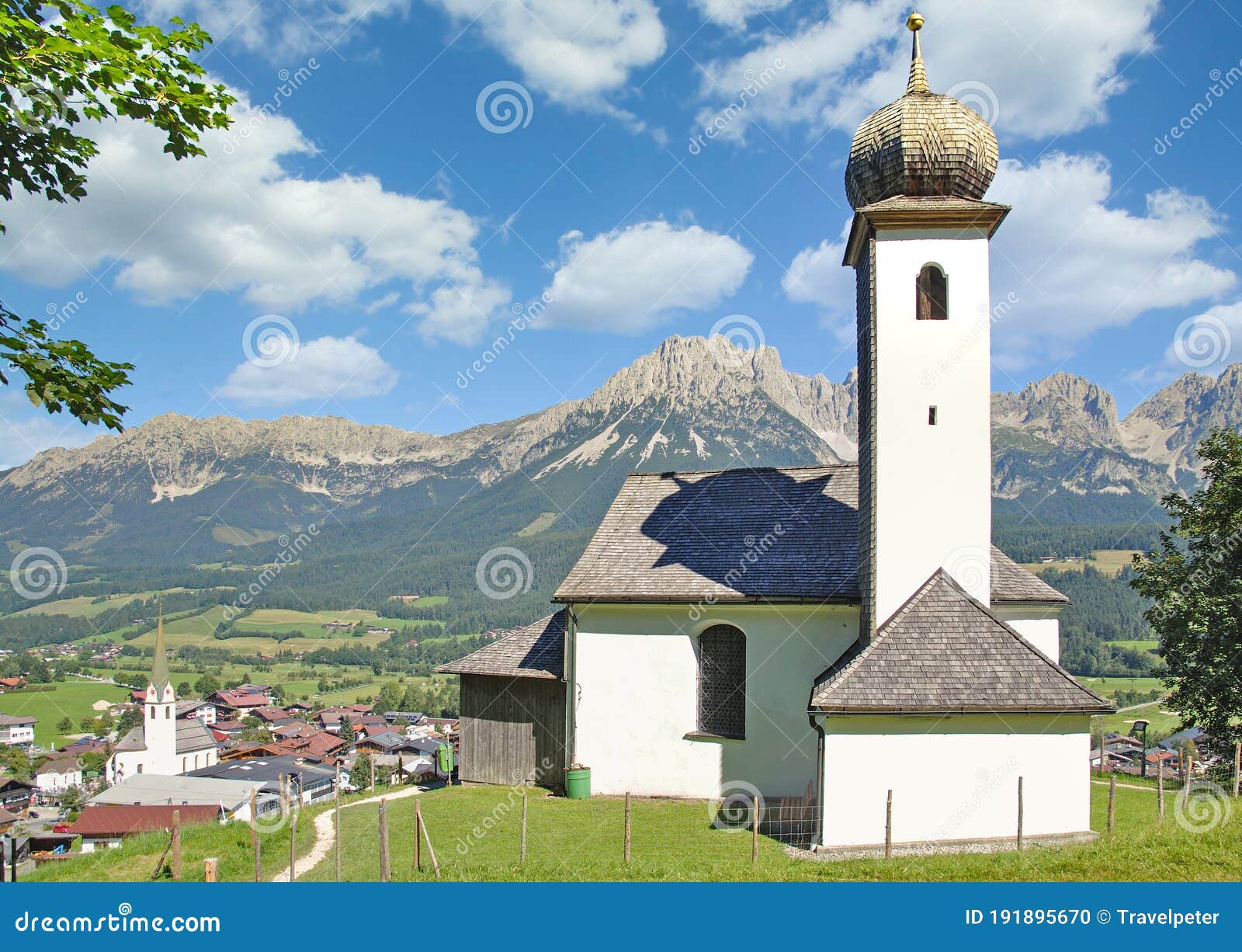 Ellmau,Tirol,Austria stock photo. Image of ellmautirolaustria - 191895670