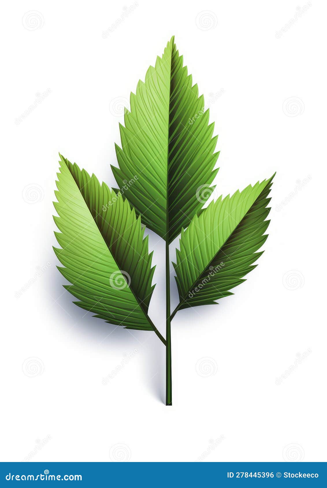 Elm Icon on White Background Stock Illustration - Illustration of ...