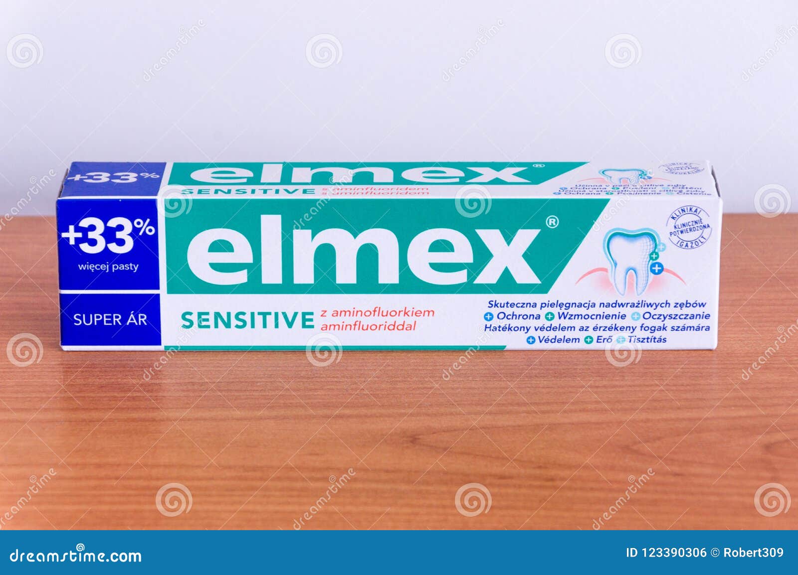 Elmex Sensitive Toothpaste. Editorial Photo - Image of pharmacy, wash ...