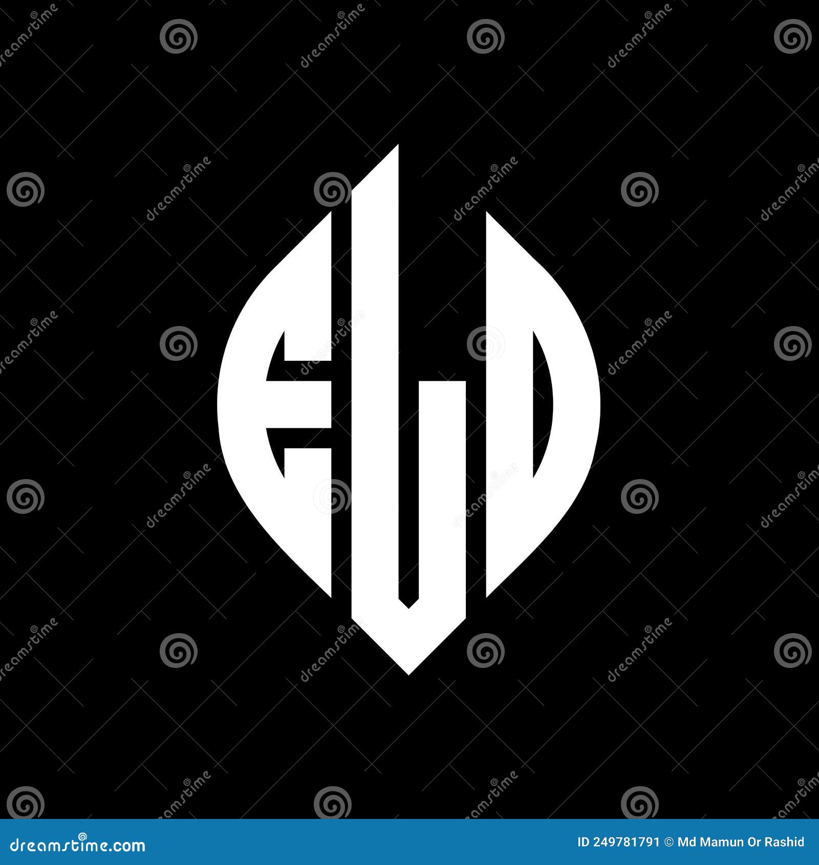 ELO Circle Letter Logo Design with Circle and Ellipse Shape. ELO ...