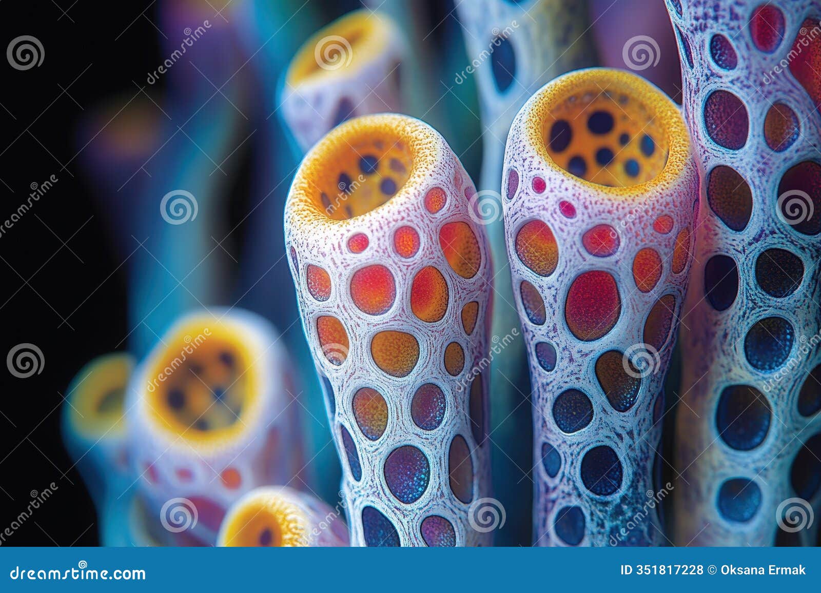 Elongated Abstract Patterns Inspired by Rod-shaped Bacteria, Reflecting ...