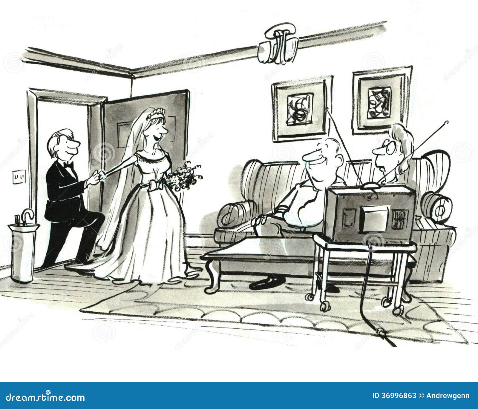 Eloped Royalty-Free Stock Photography | CartoonDealer.com #36996863