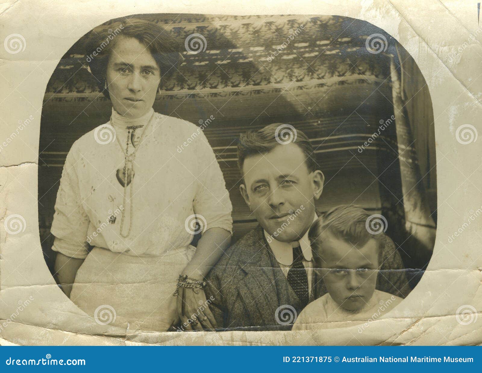 Elsie And Sam Wild With Their Son Tom. Picture Image: 221371875