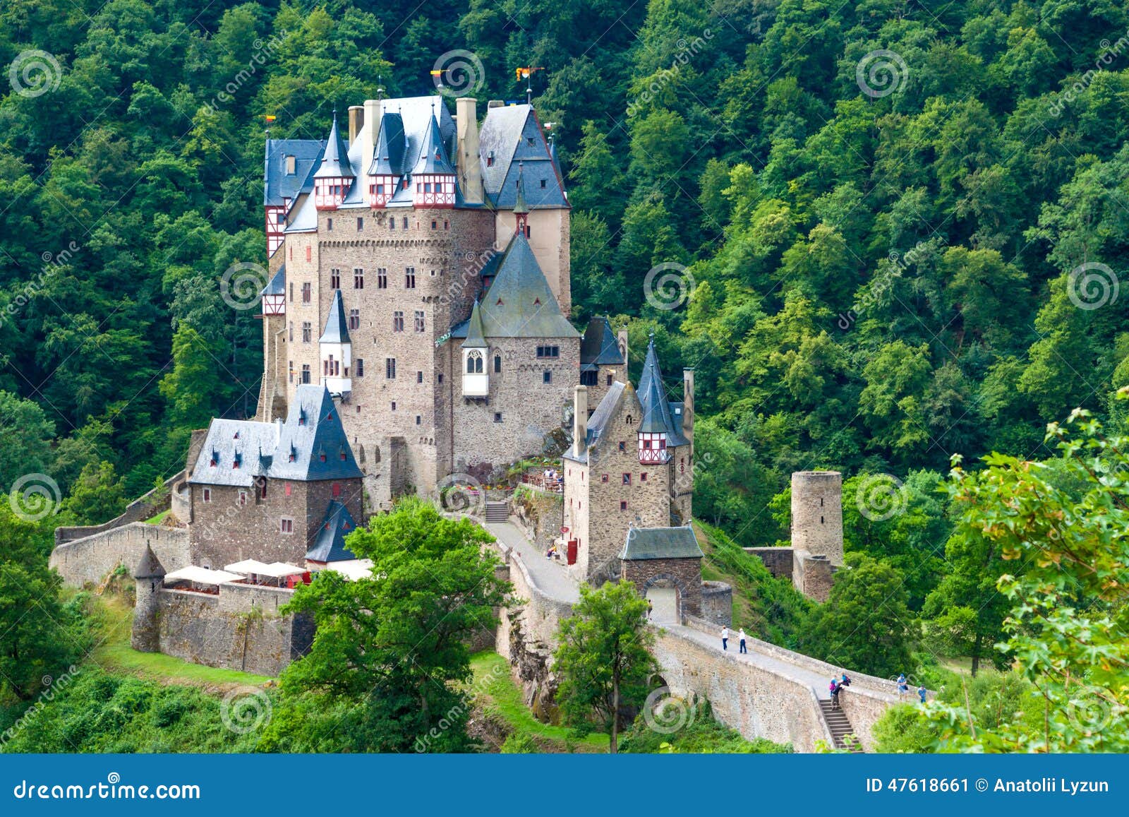 Eltz Castle, Germany stock image. Image of palace, structure - 47618661