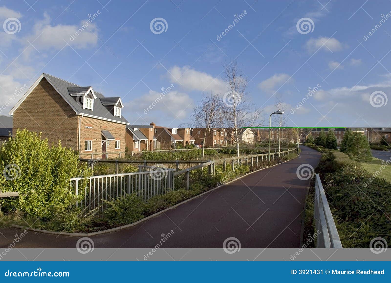 Elvetham housing estate stock image. Image of estate, housing - 3921431