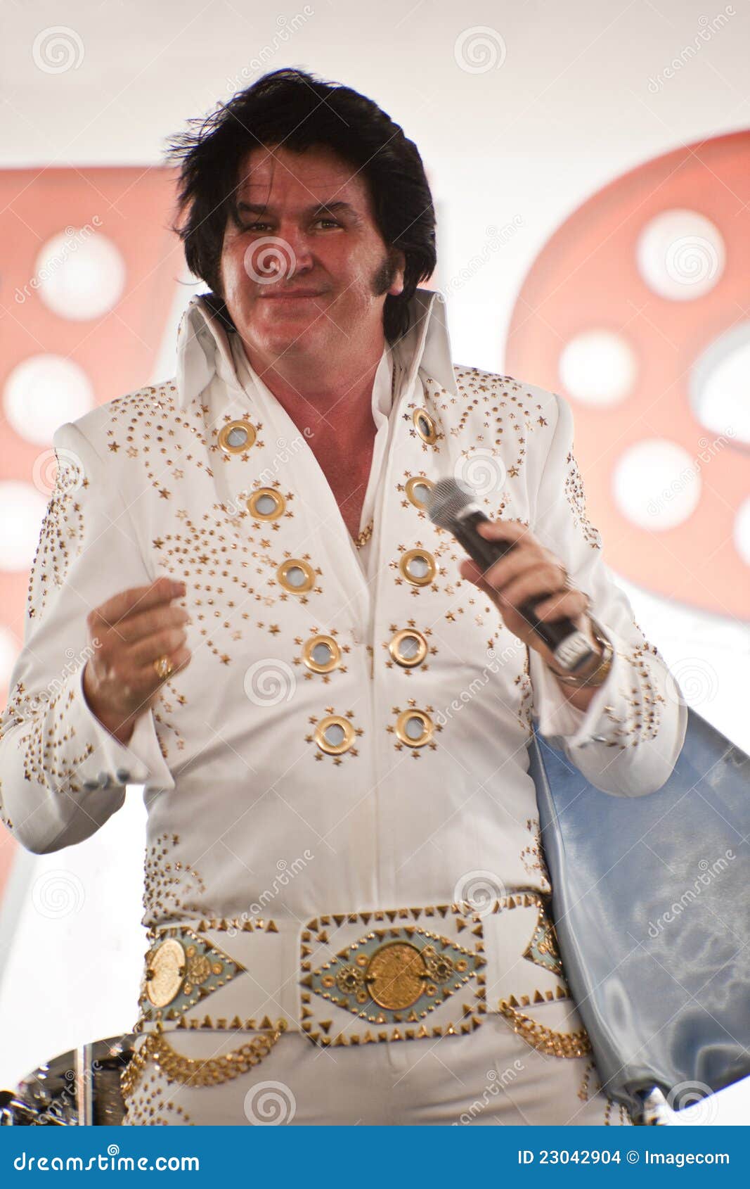 Elvis is alive editorial stock image. Image of music - 23042904