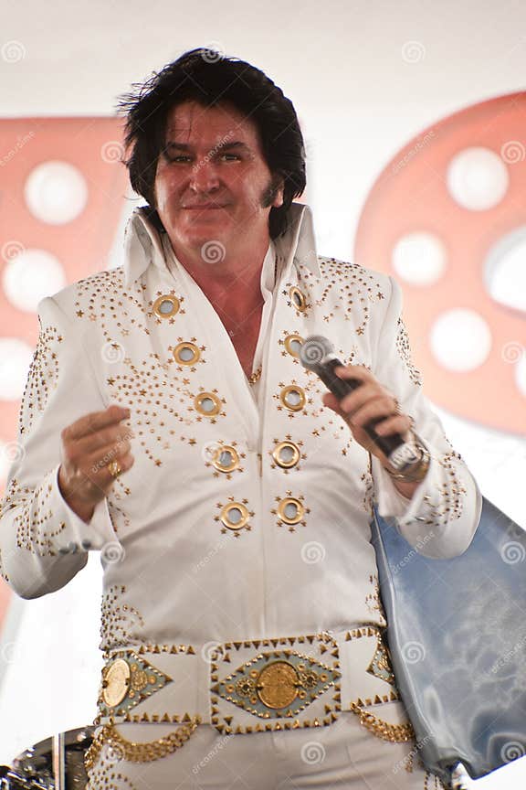 Elvis is alive editorial stock image. Image of music - 23042904