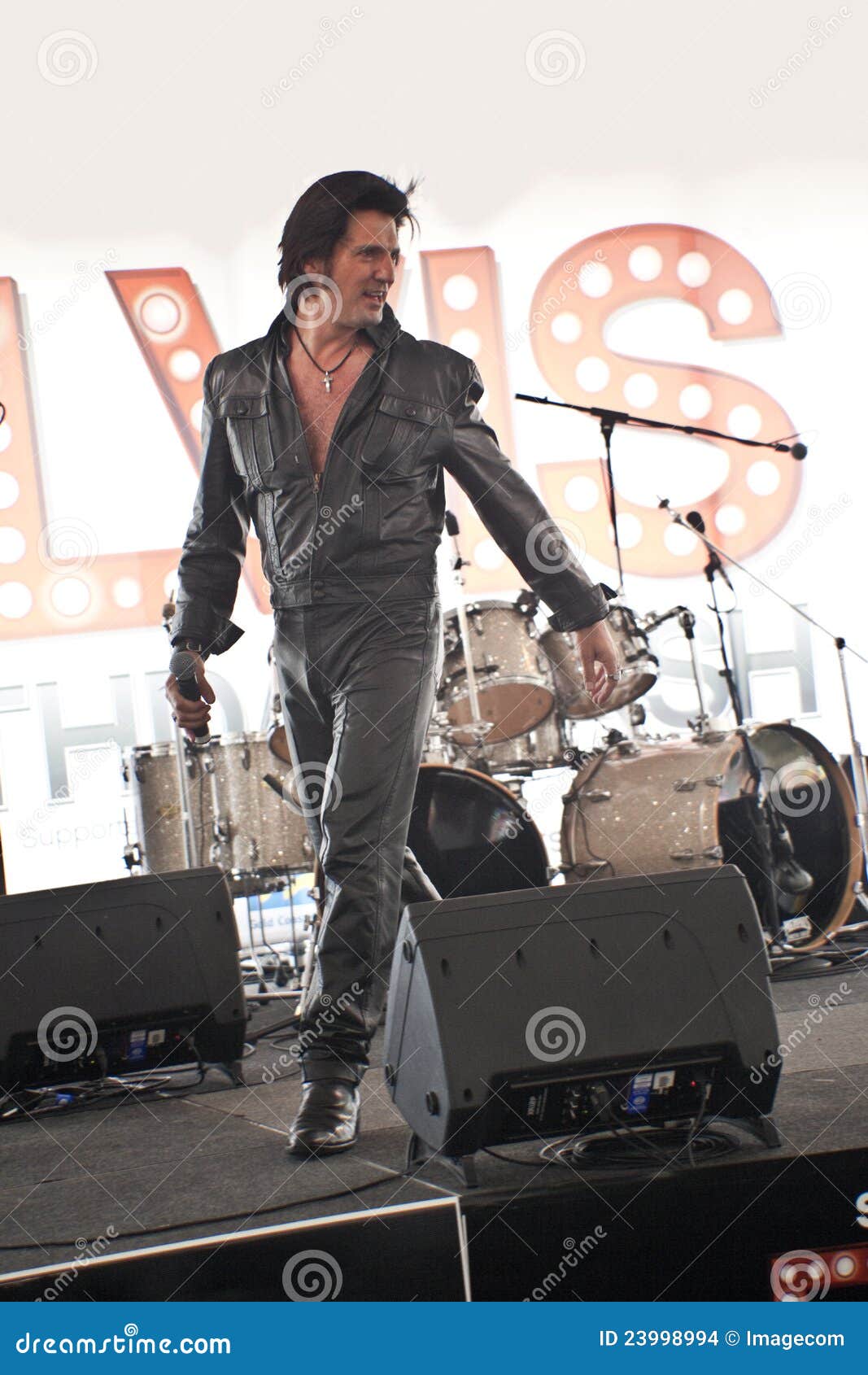 Elvis Birthday Party editorial stock image. Image of music - 23998994