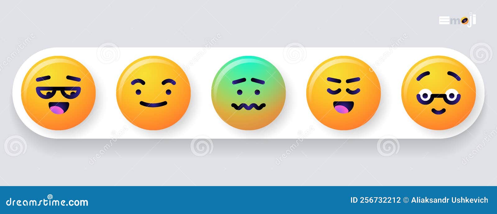 Round Emoticons Yellow Emoji Faces Emoticon Smile, Digital Smiley ...