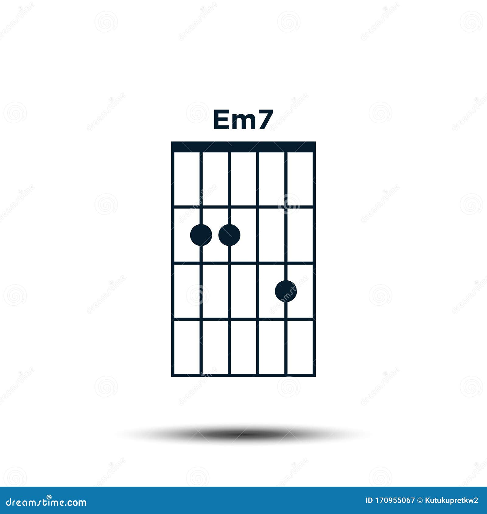 Em7 Chord On Guitar