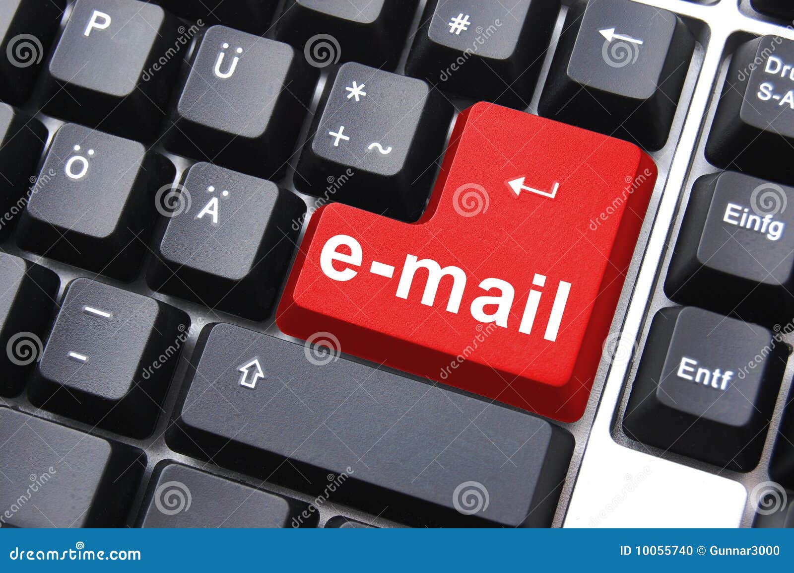 Email stock photo. Image of keyboard, concept, support - 10055740
