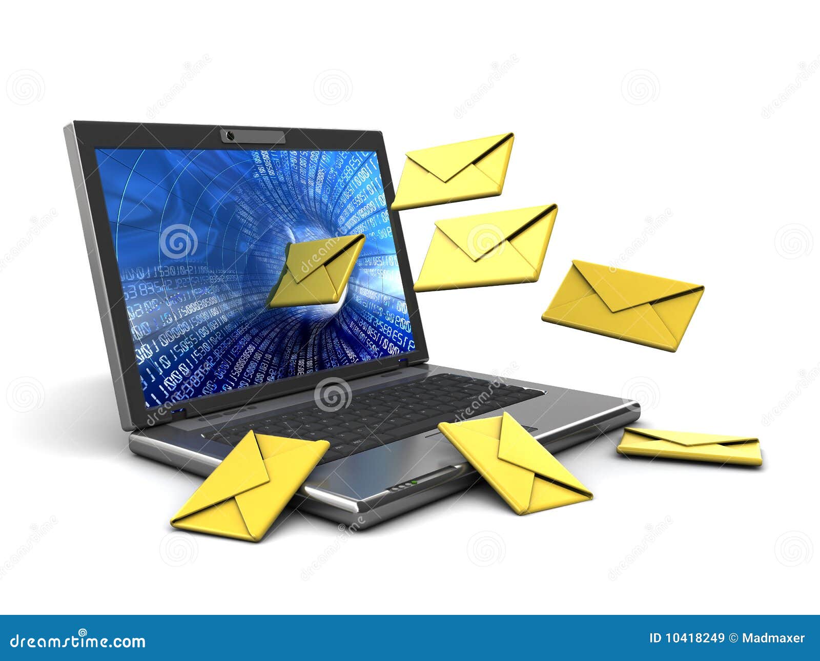 Email illustration stock. Illustration du internet, moderne - 10418249