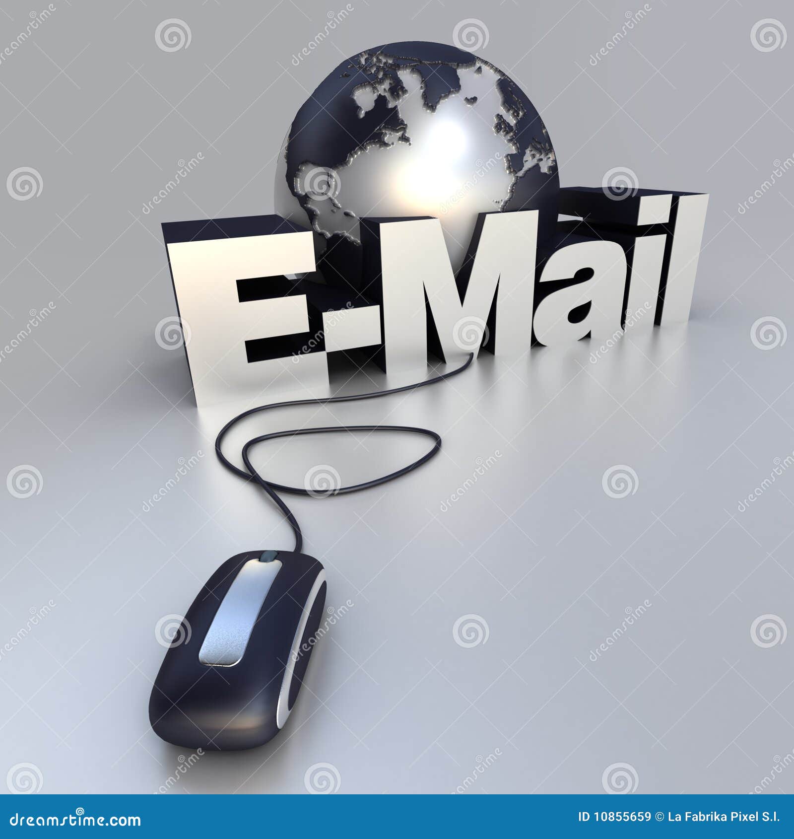 Email ilustração stock. Ilustração de mensagem, contato - 10855659