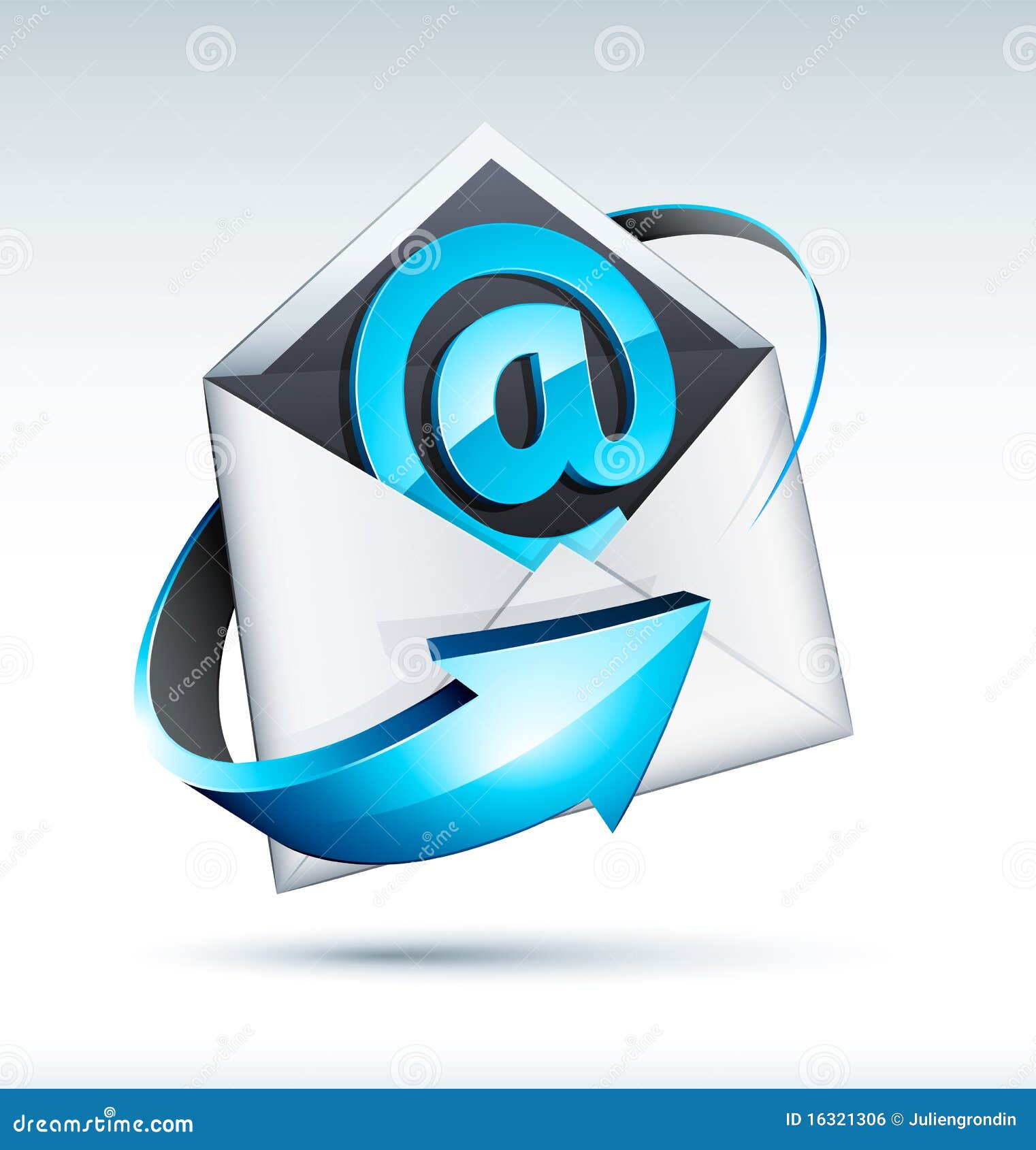 Email ilustración del vector. Ilustración de blando, comunicativo ...