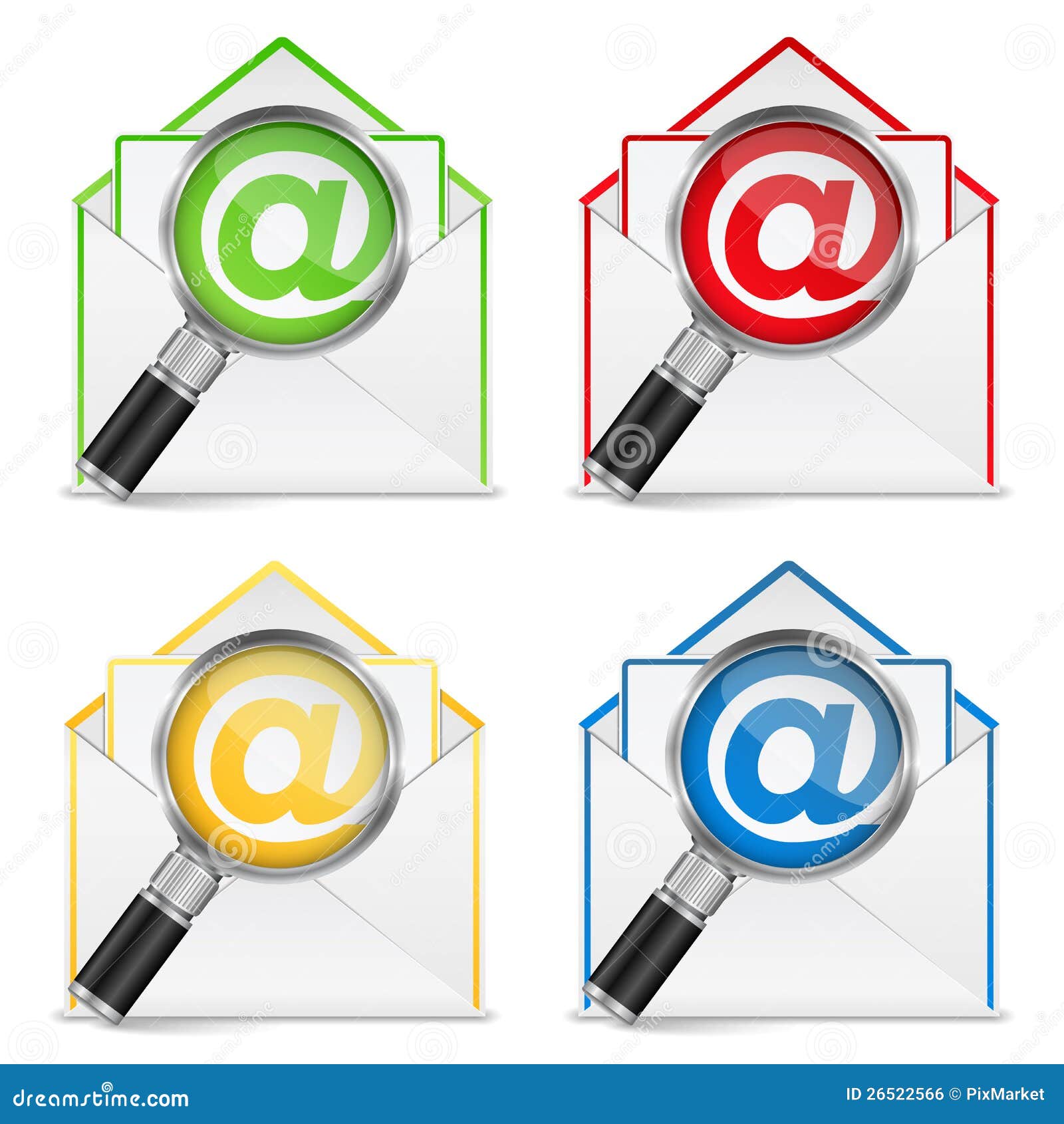 Email ilustração do vetor. Ilustração de projeto, moderno - 26522566