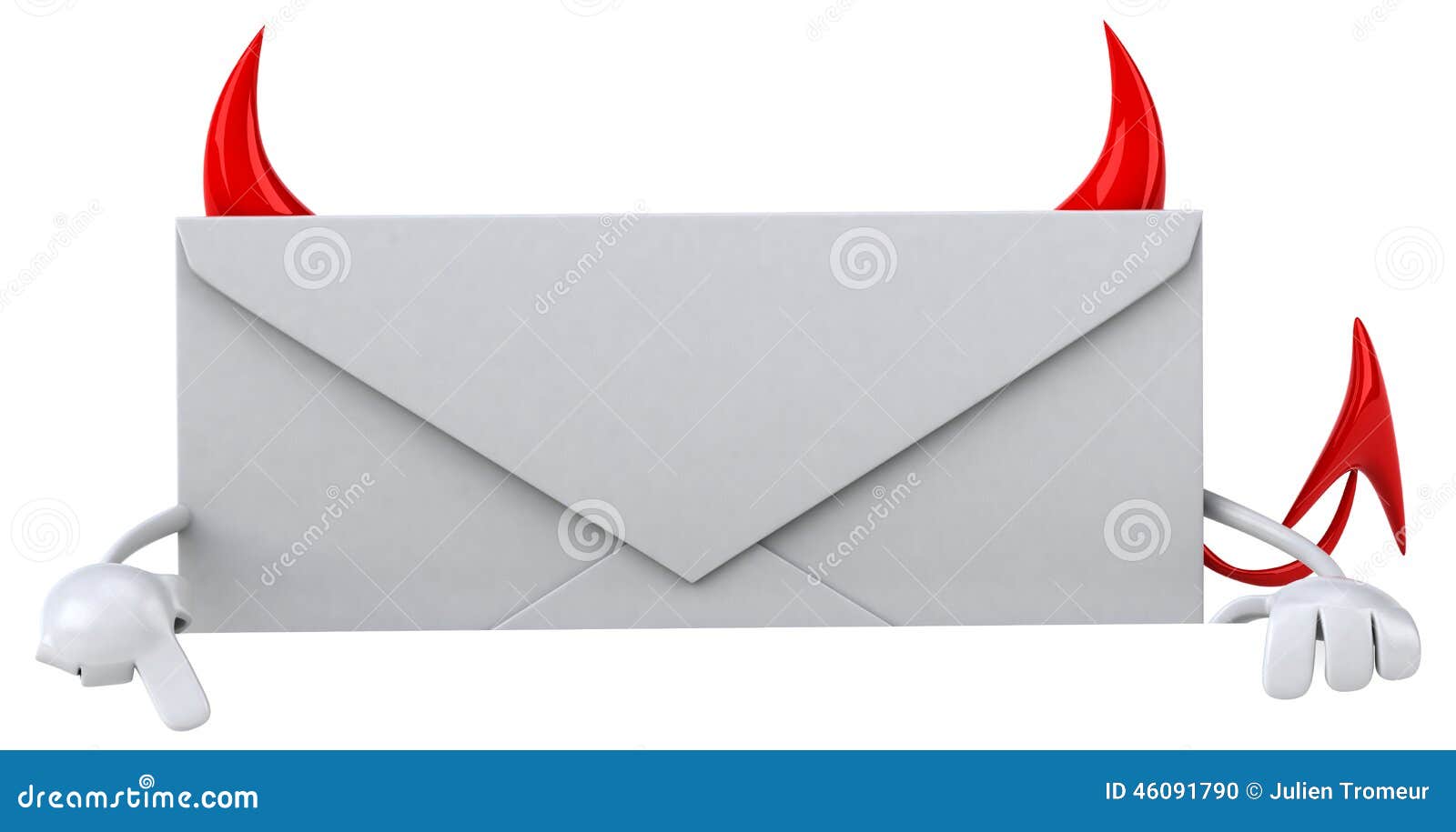 Email stock illustration. Illustration of evil, virus - 46091790