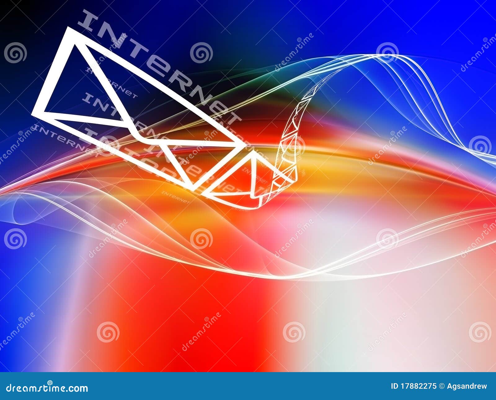 Email Abstract stock illustration. Illustration of abstract - 17882275