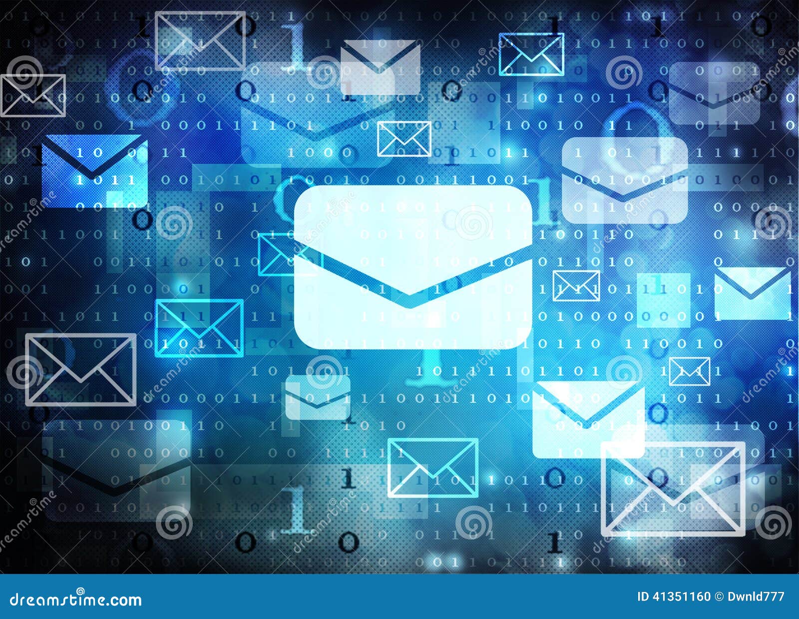 Email abstract background stock illustration. Illustration of ...