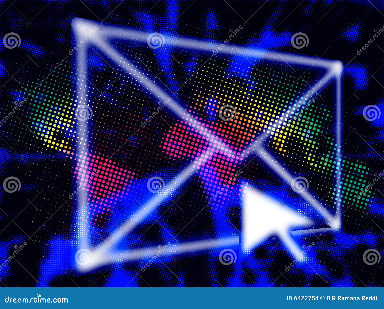 Email-abstract Email Graphic Stock Illustration - Illustration of earth ...