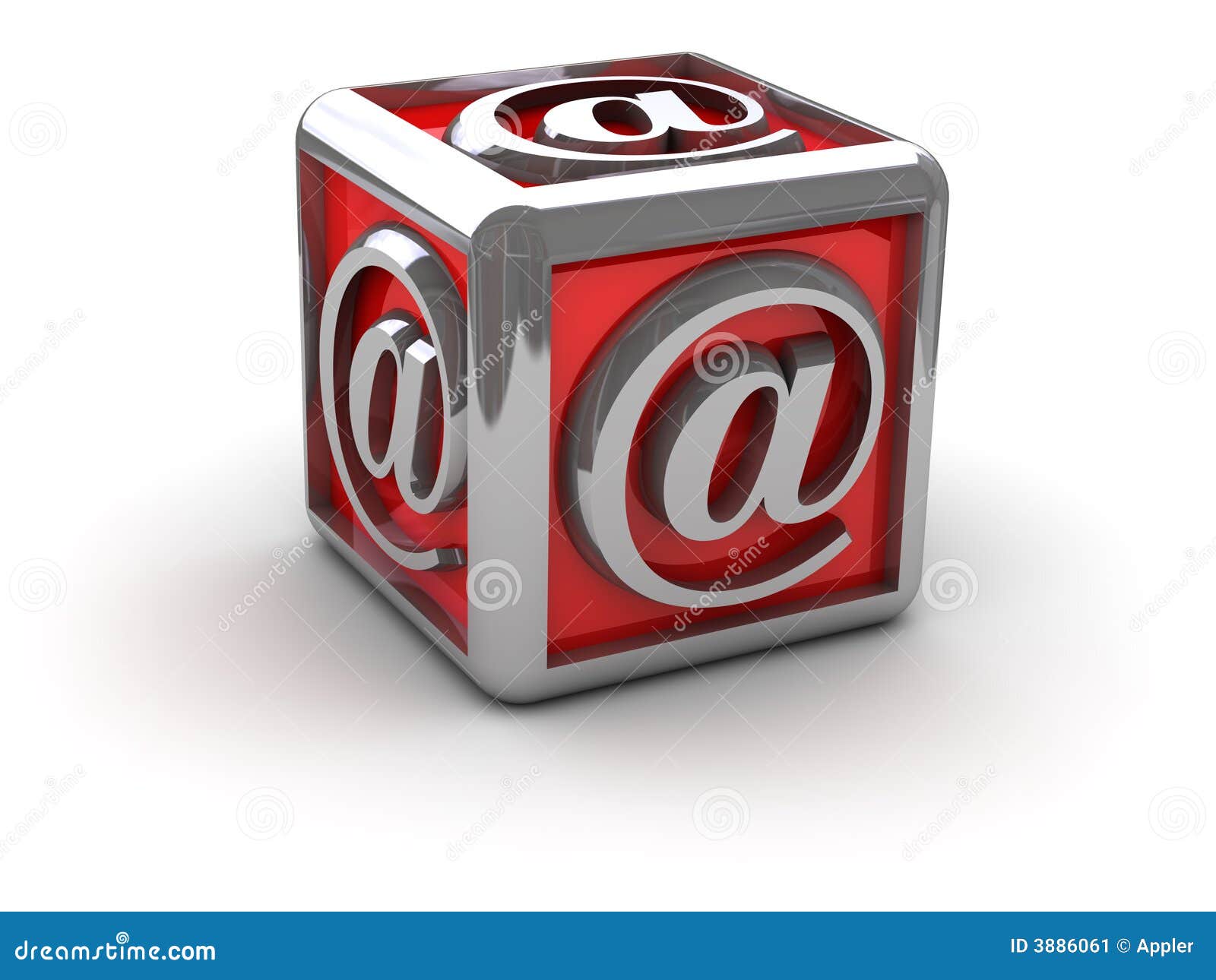 Email alias in box stock illustration. Illustration of sign - 3886061