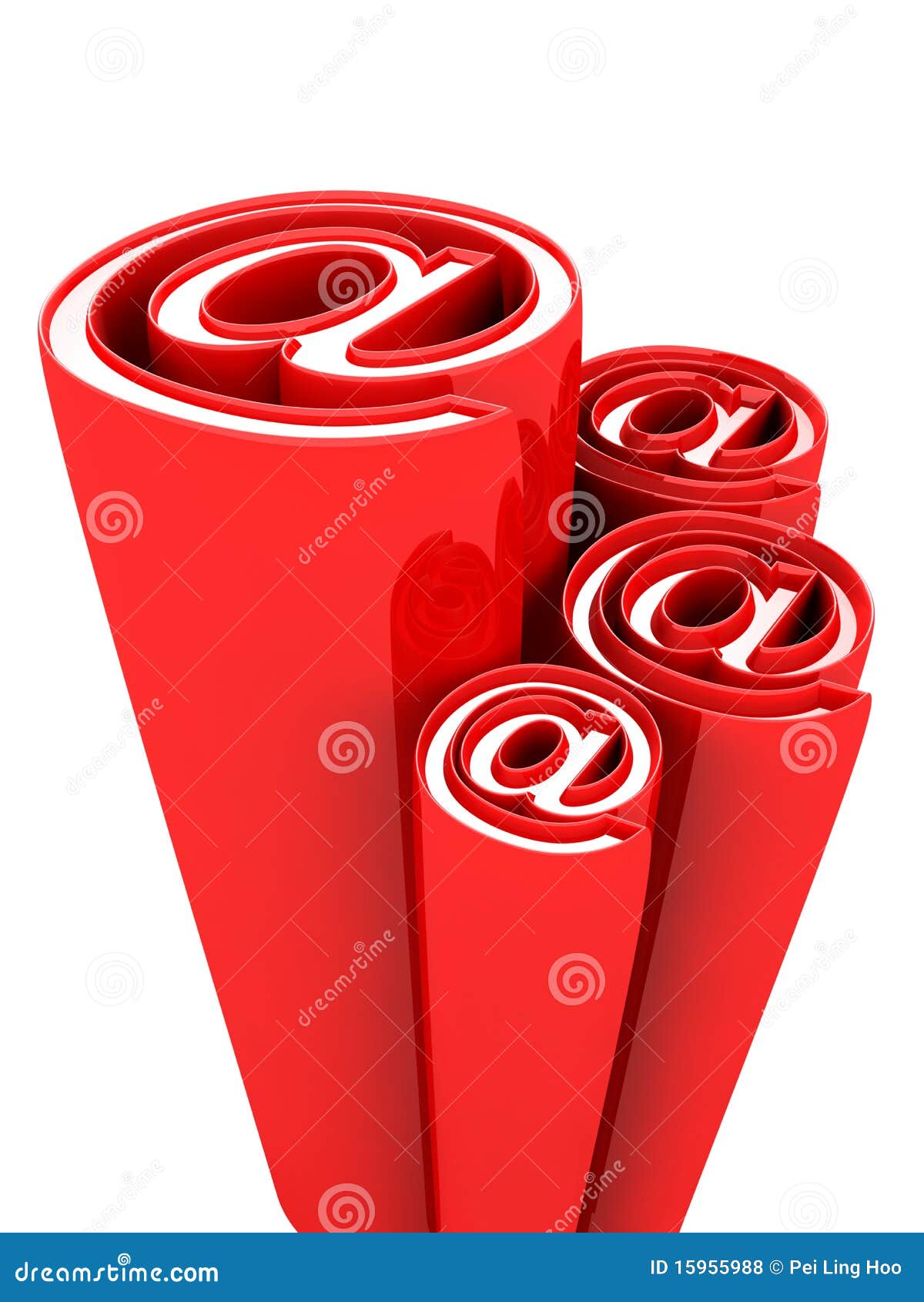 Email alias concept symbol stock illustration. Illustration of business ...
