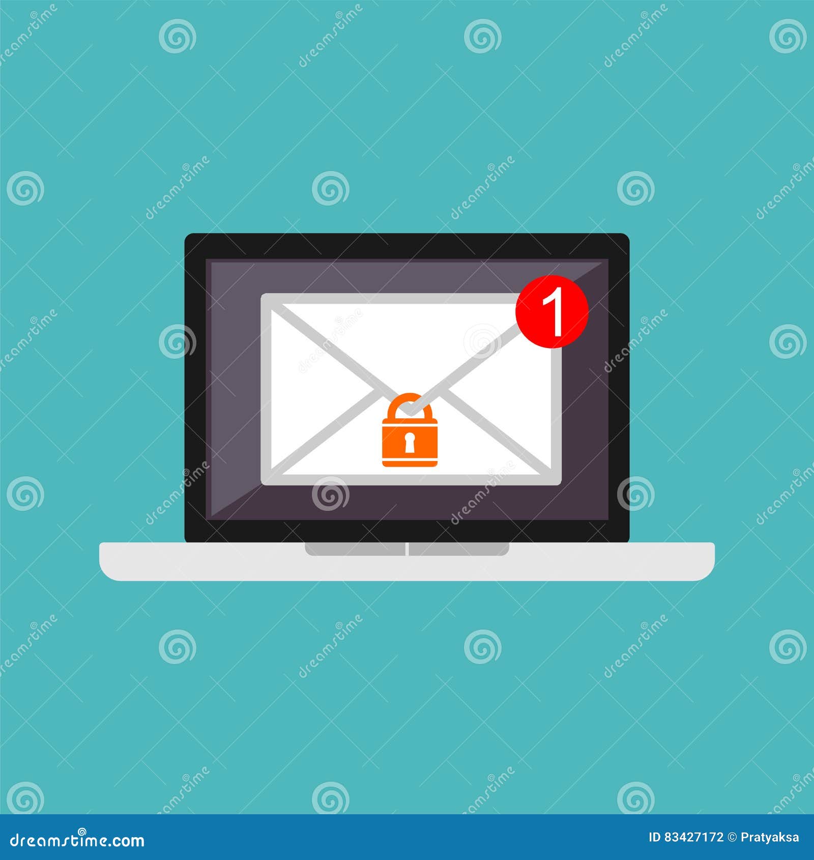 Email Authority. Email Protection Stock Vector - Illustration of ...