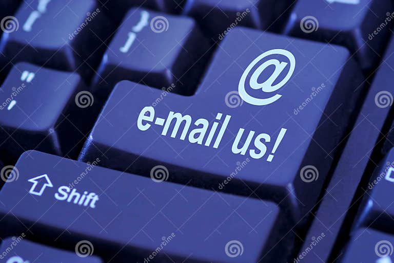 Email Button stock image. Image of button, envelope, communications ...