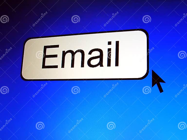 Email button stock illustration. Illustration of surf, online - 295162