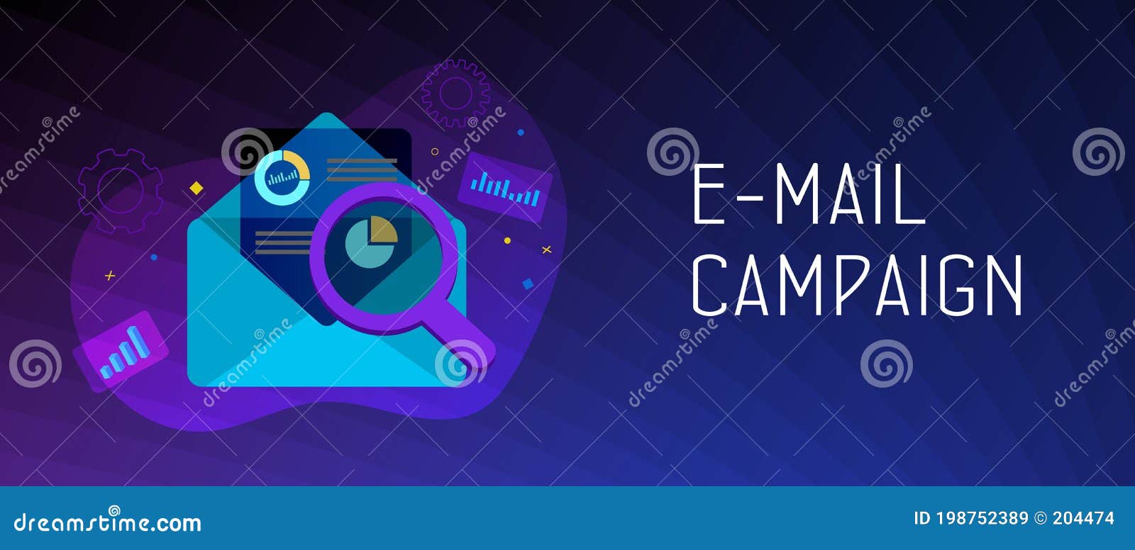 Email Campaign Digital Marketing Concept. Inbound or Outbound ... Email Campaign Digital Marketing Concept. Inbound or Outbound ...