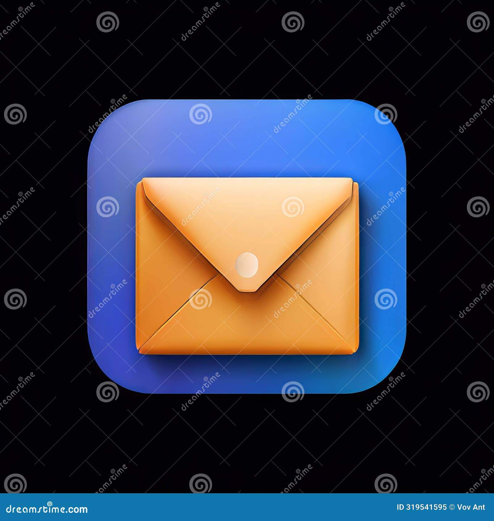 Email Client Interface with Inbox Compose and Settings Option Stock ...