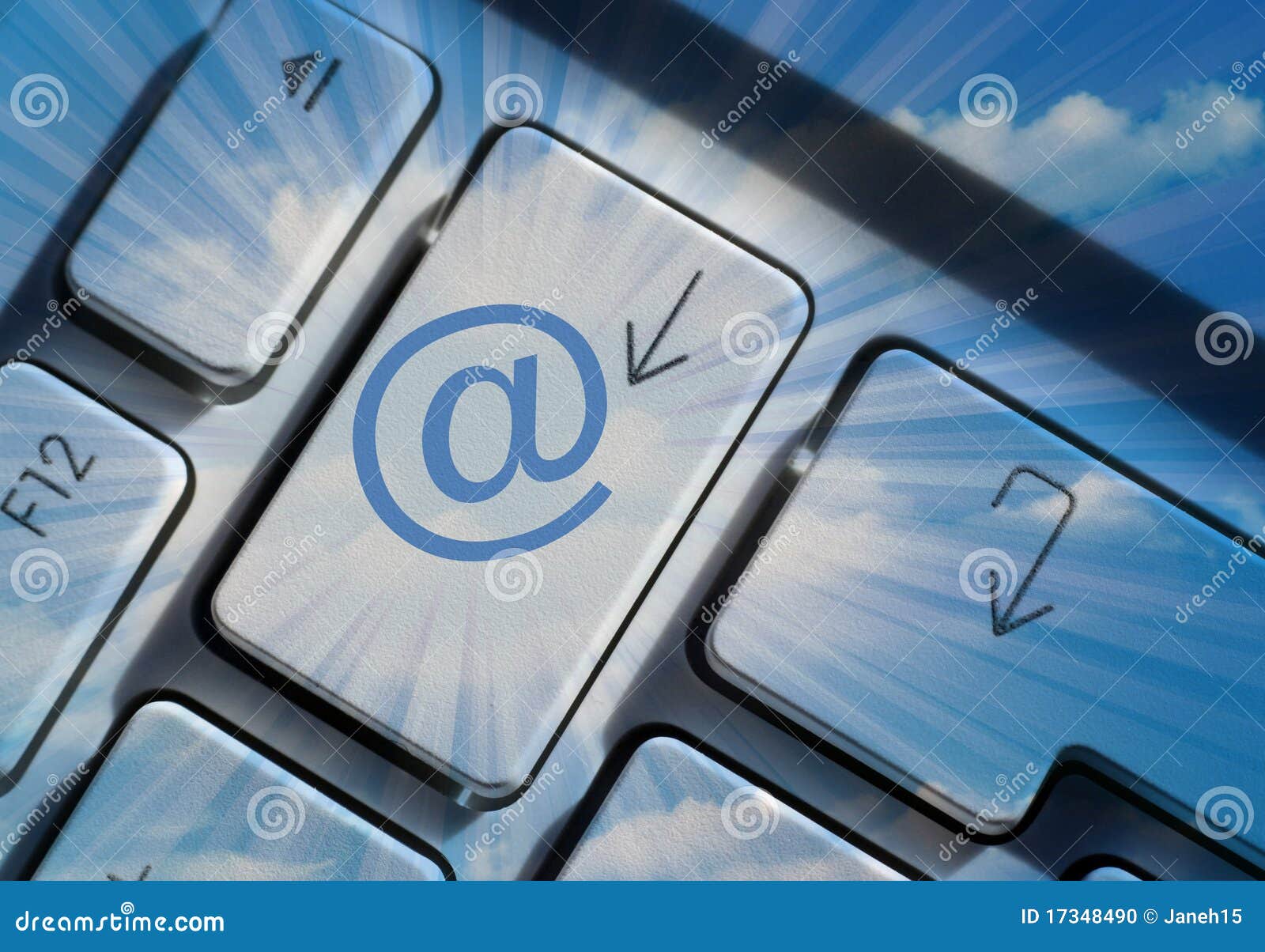 Email communications stock photo. Image of data, computing - 17348490