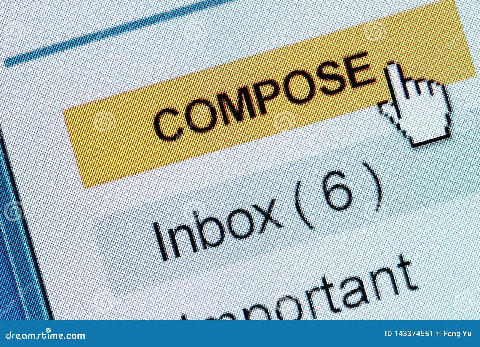 Email compose concept stock image. Image of communication - 143374551