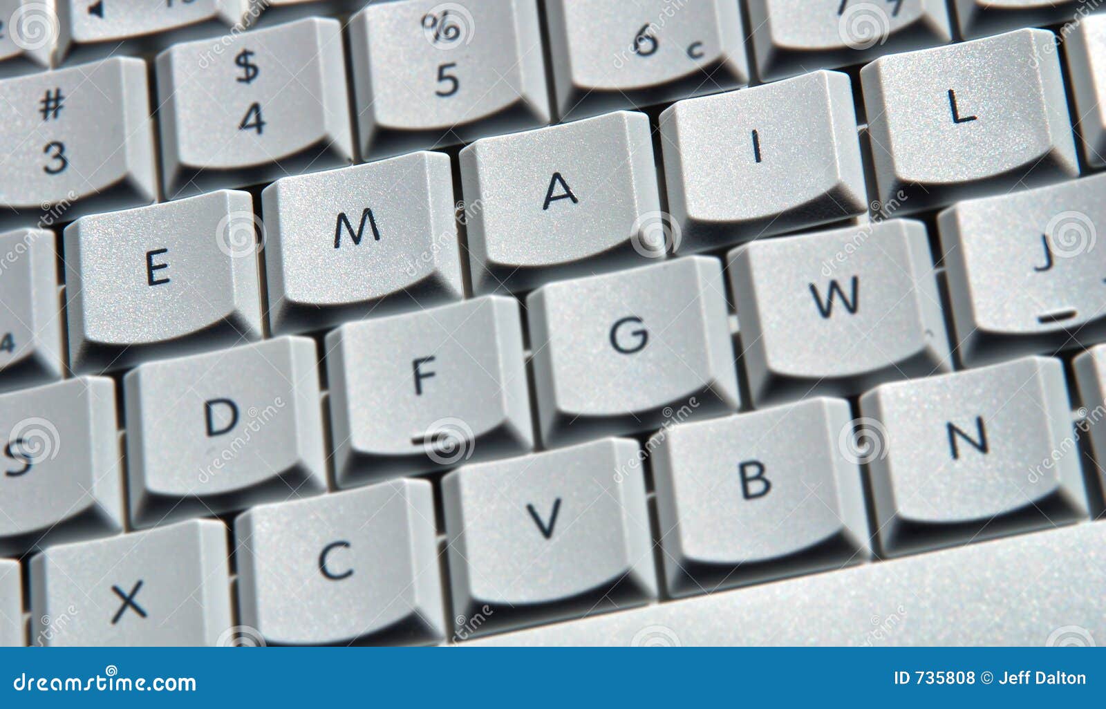 Email Computer Keys stock photo. Image of concept, address - 735808