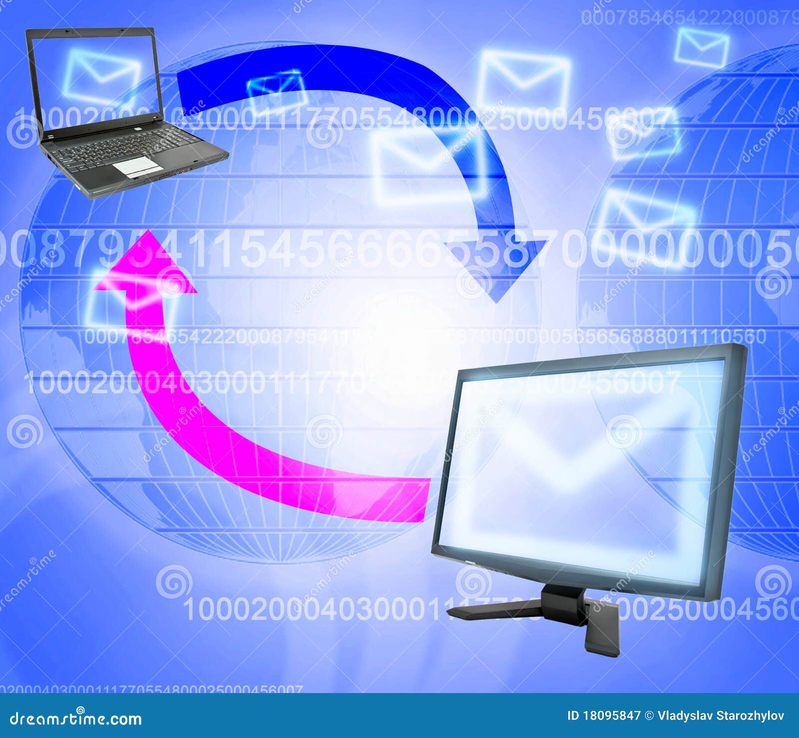 Email concept stock image. Image of mail, connect, field - 18095847