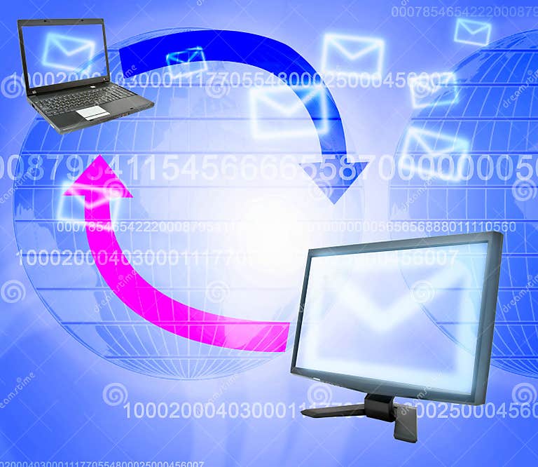 Email concept stock image. Image of mail, connect, field - 18095847