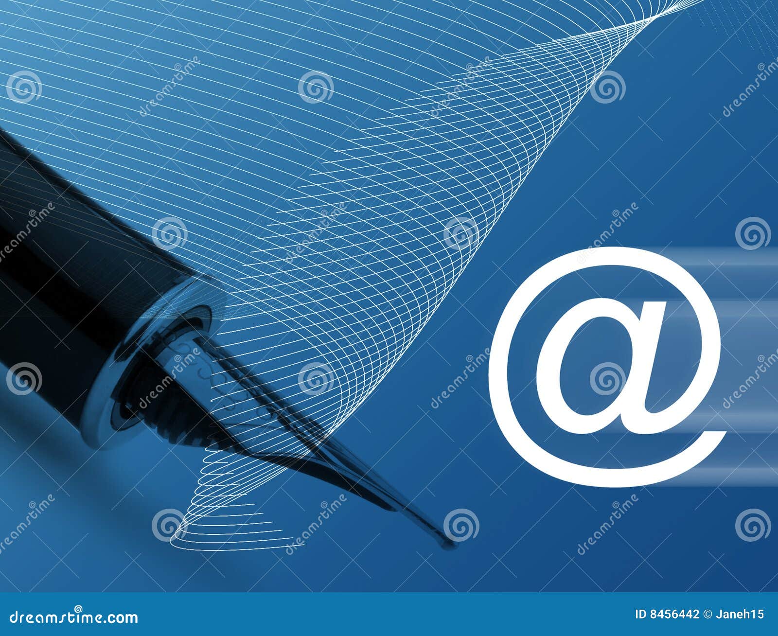 Email concept stock illustration. Illustration of communication - 8456442