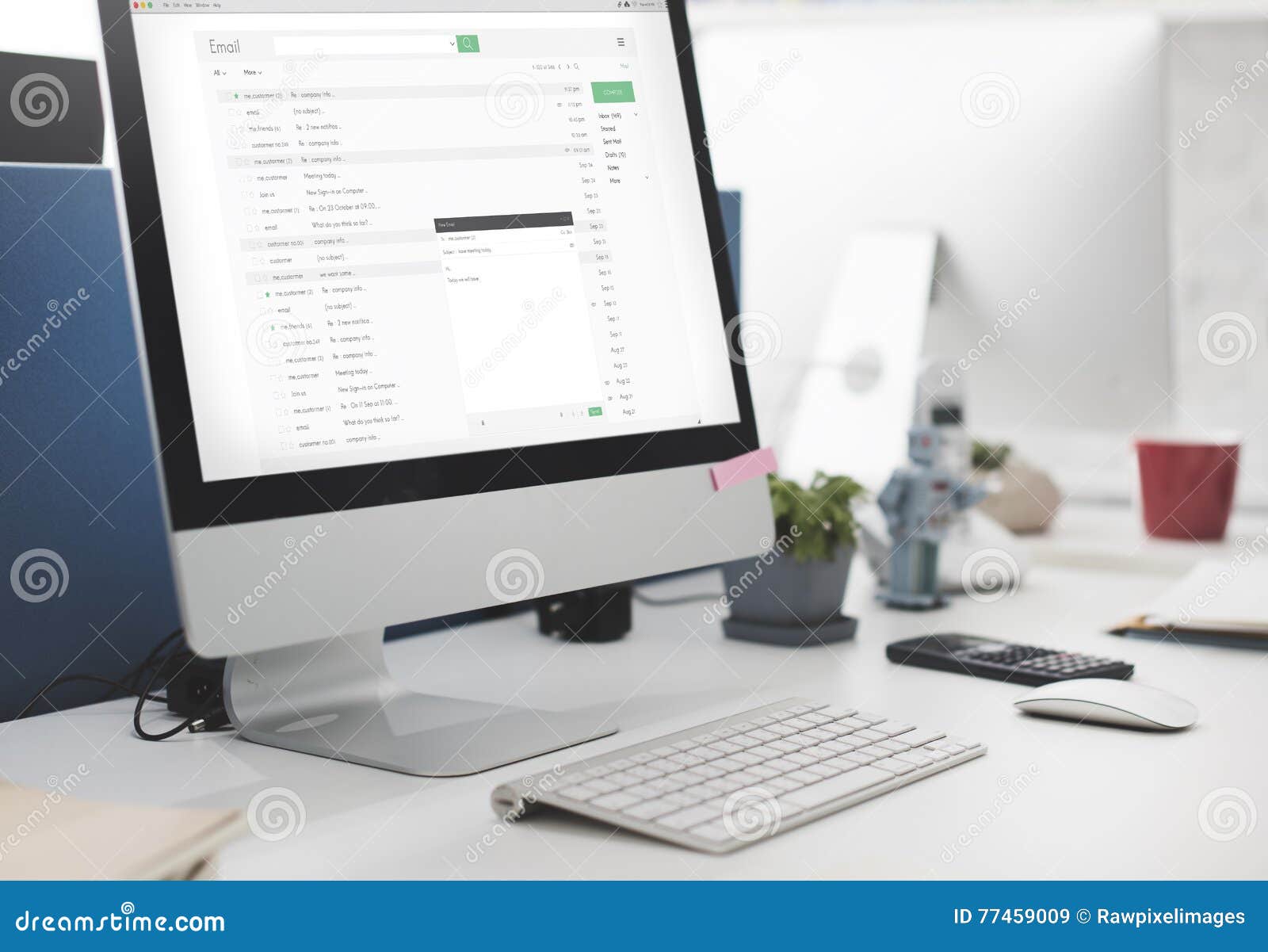 Email Correspondence Mail Message Concept Stock Image - Image of ...