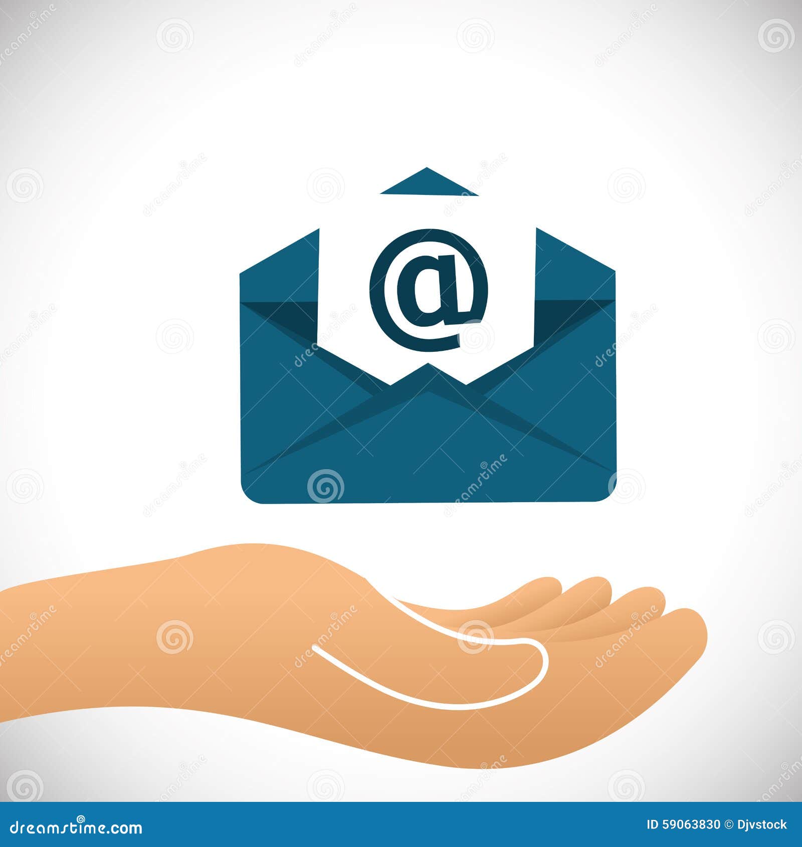 Email design stock vector. Illustration of document, postage - 59063830