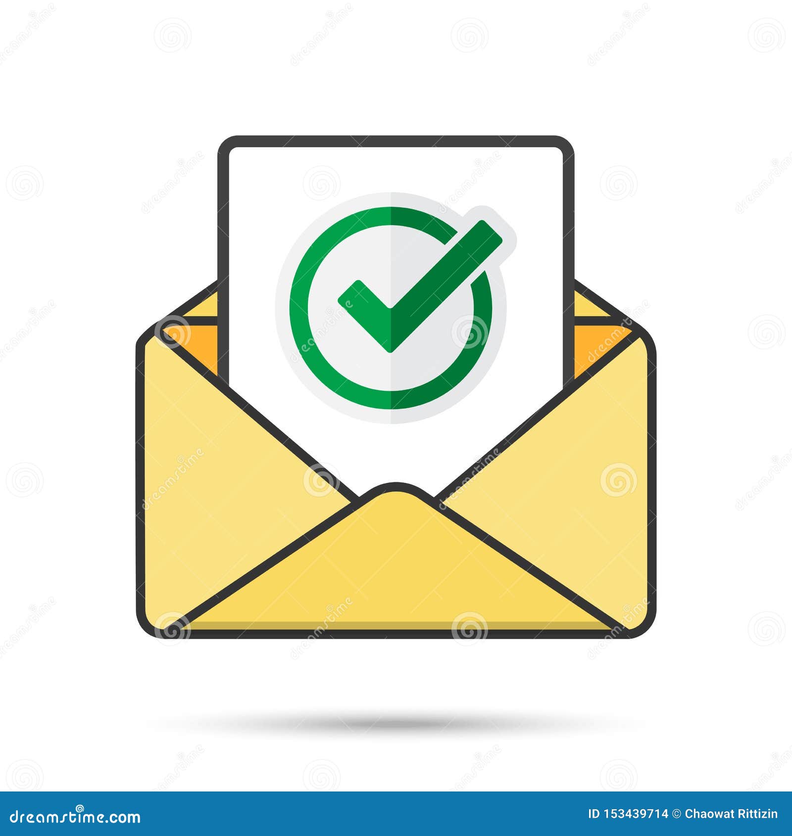 Email Verification Stock Illustration | CartoonDealer.com #85227073