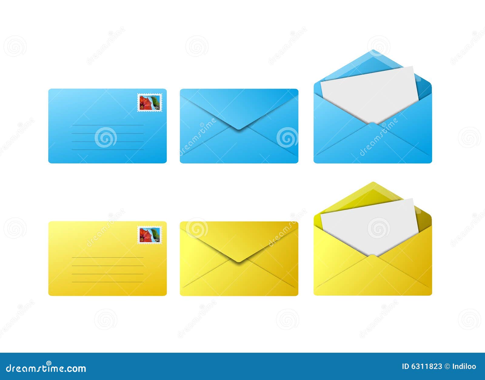 Email Dot stock illustration. Illustration of icon, color - 6311823