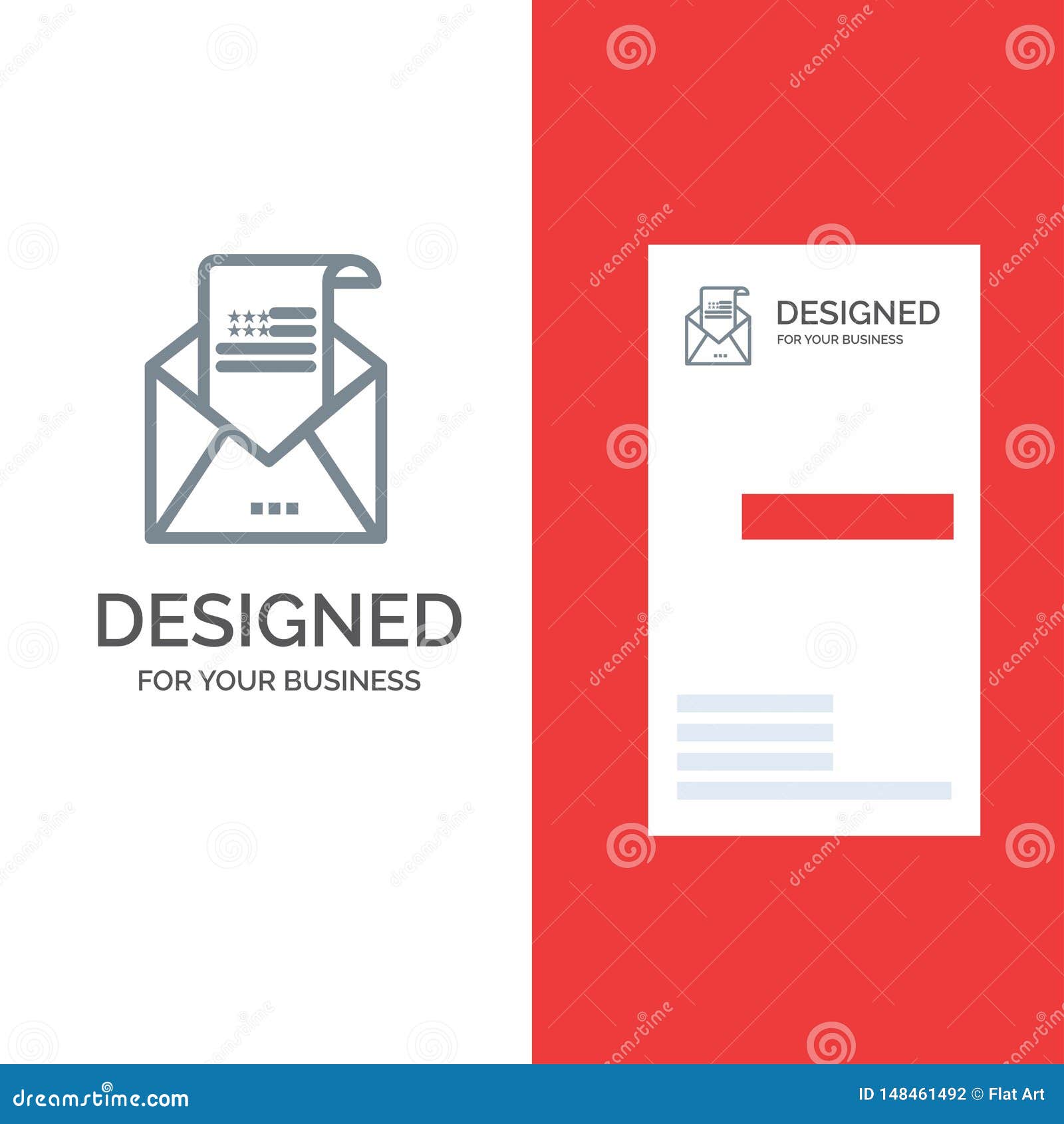 Email, Envelope, Greeting, Invitation, Mail Grey Logo Design and ...