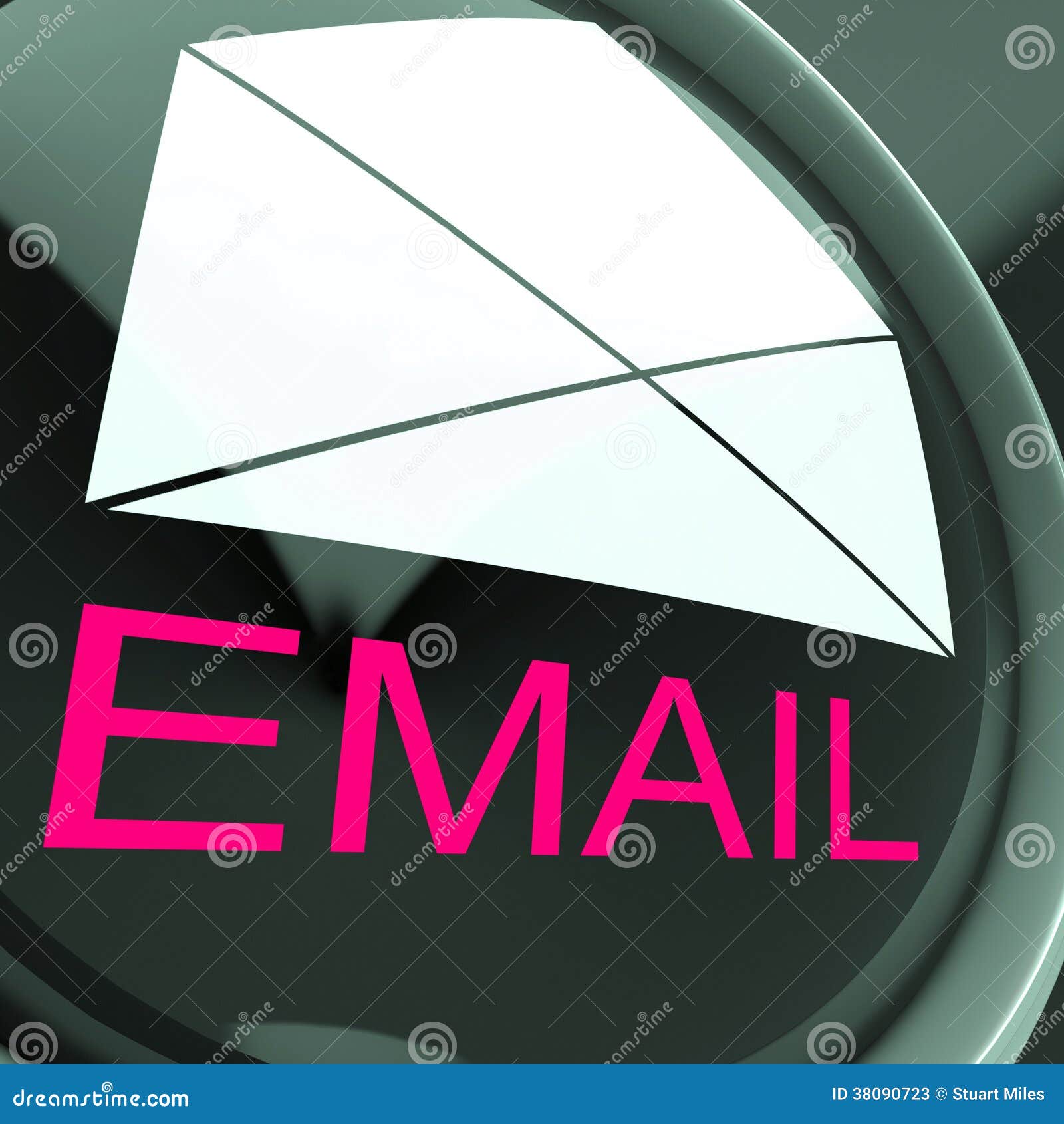 Email Envelope Shows Sending Receiving Web Messages Stock Illustrations ... Email Envelope Shows Sending Receiving Web Messages Stock Illustrations ...