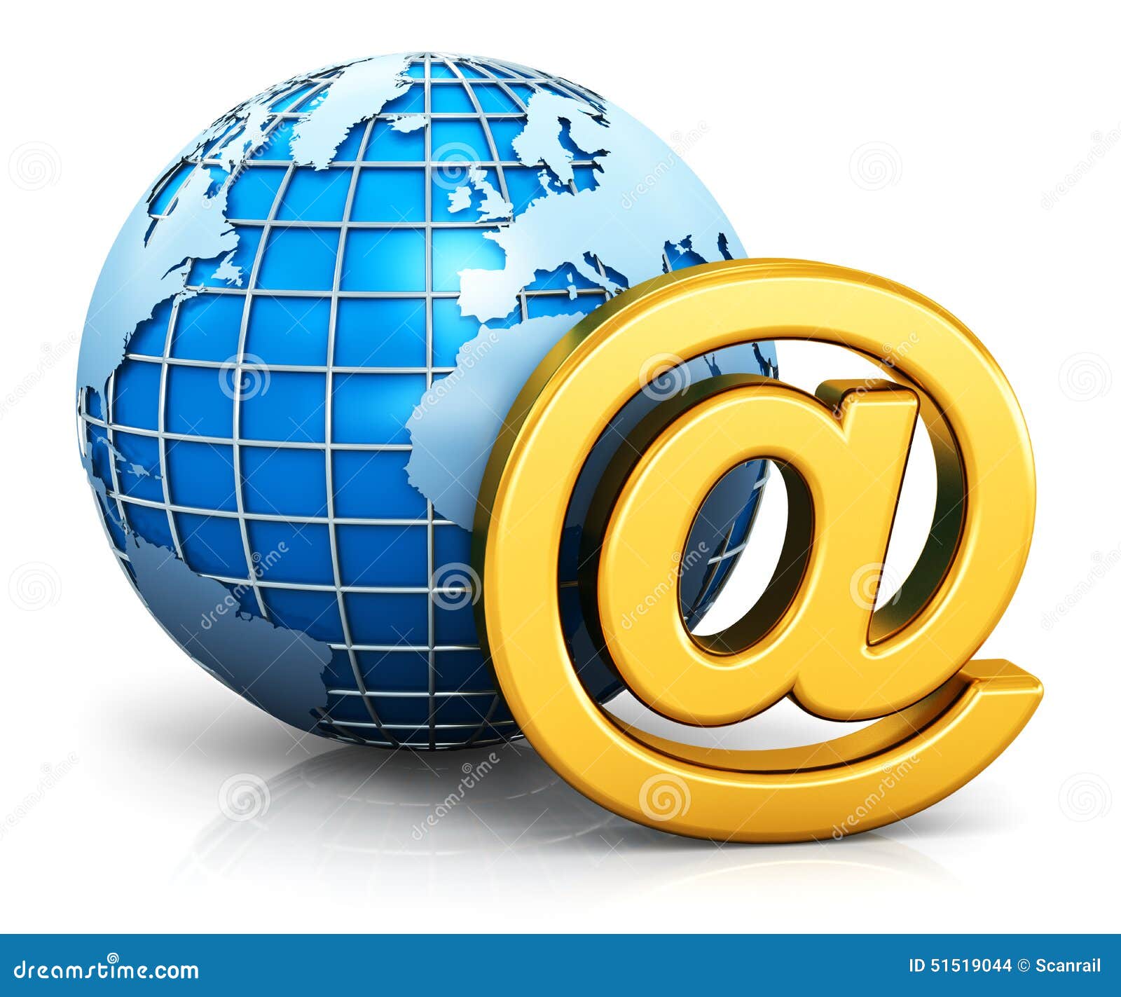 Email Et Concept De Communication D'Internet Illustration Stock ...