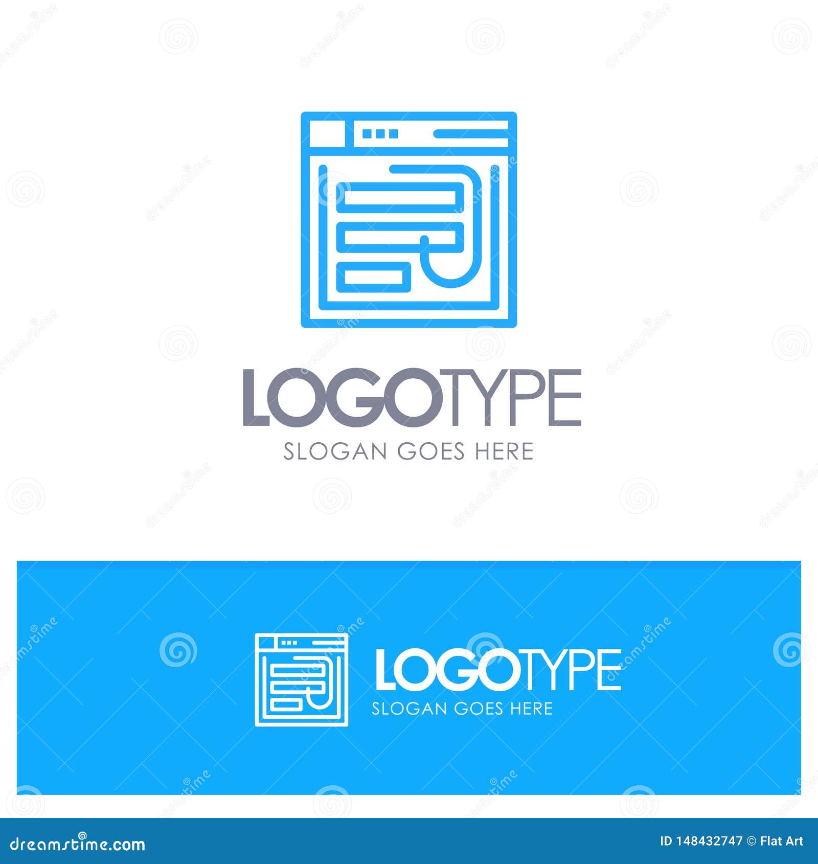 Email, Hack, Internet, Password, Phishing, Web, Website Blue Outline ...